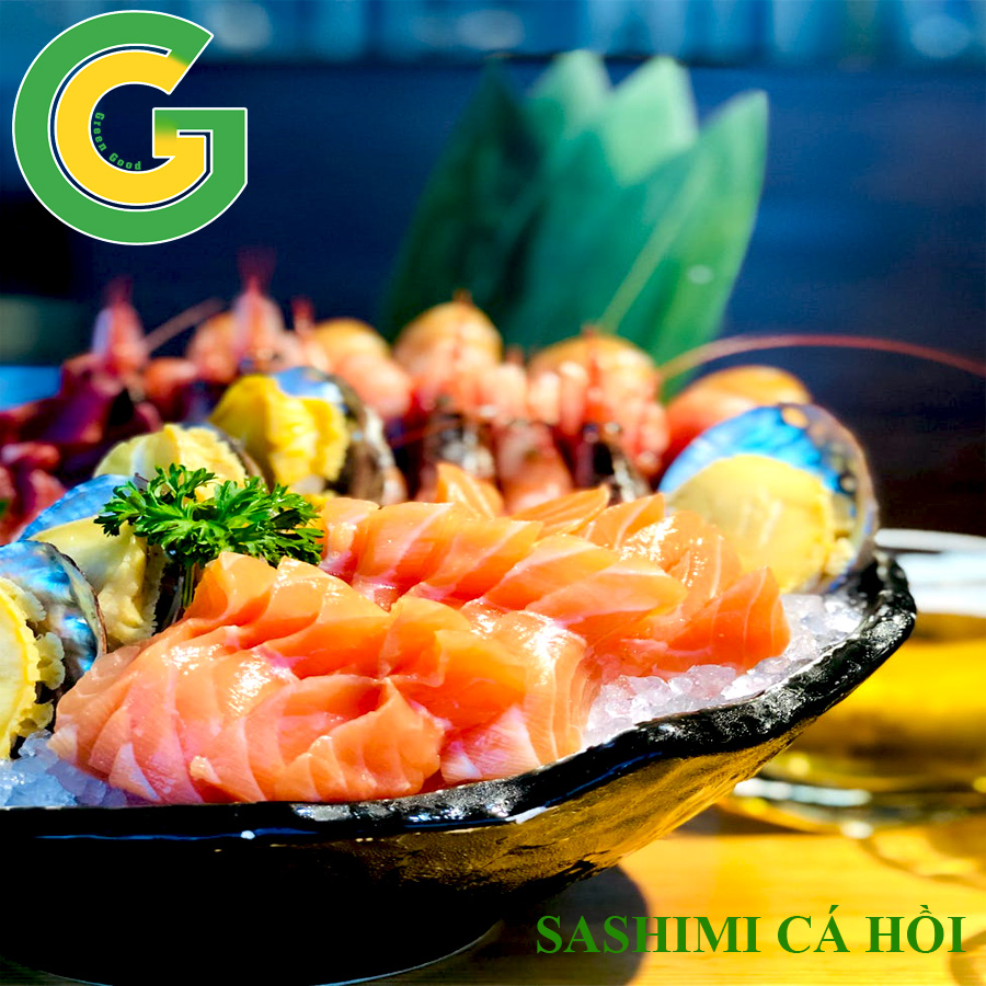 CÁC LOẠI HẢI SẢN LÀM SASHIMI CHUẨN NHẬT BẢN - GMARK