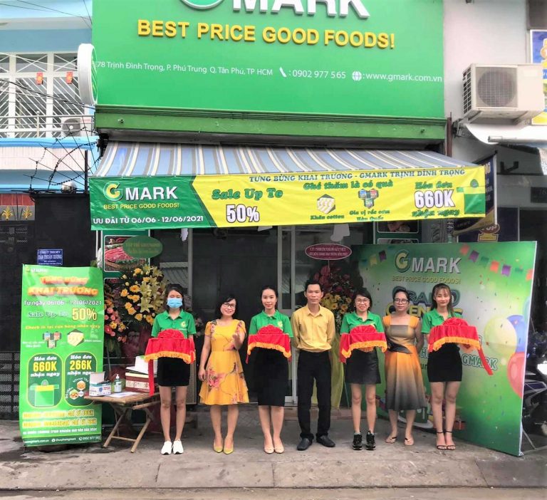 TƯNG BỪNG KHAI TRƯƠNG GMARK TRỊNH ĐÌNH TRỌNG - GMARK